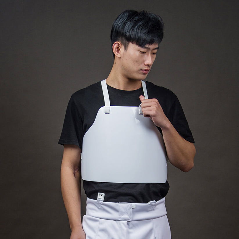 LEONARK Fencing Chest Guards Sport Breast Protectors Hema Plastron for